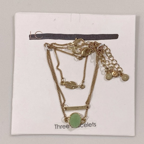 LC Lauren Conrad | Jewelry | Lc Lauren Conrad 3 Separate Bracelets ...